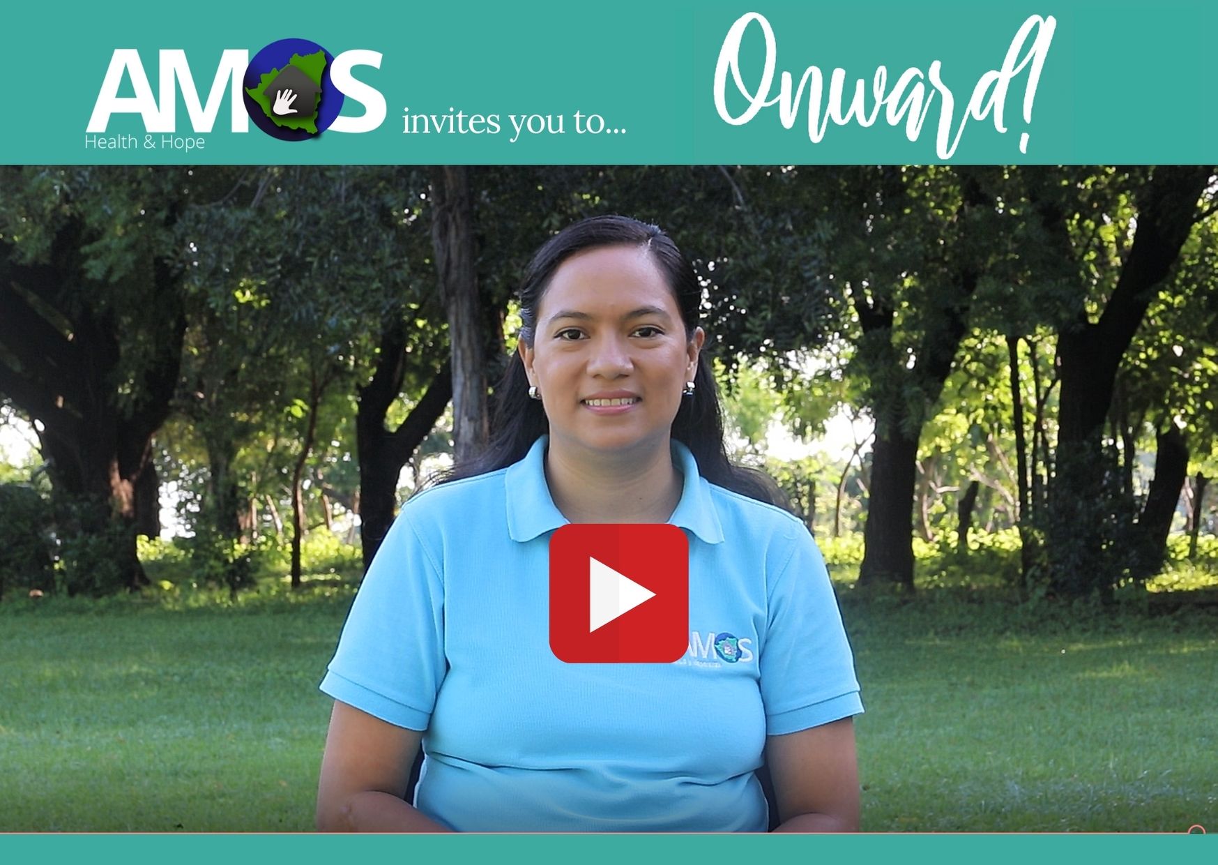 Onward! A Virtual Celebration of Faith, Hope, and Love - AMOS Health & Hope